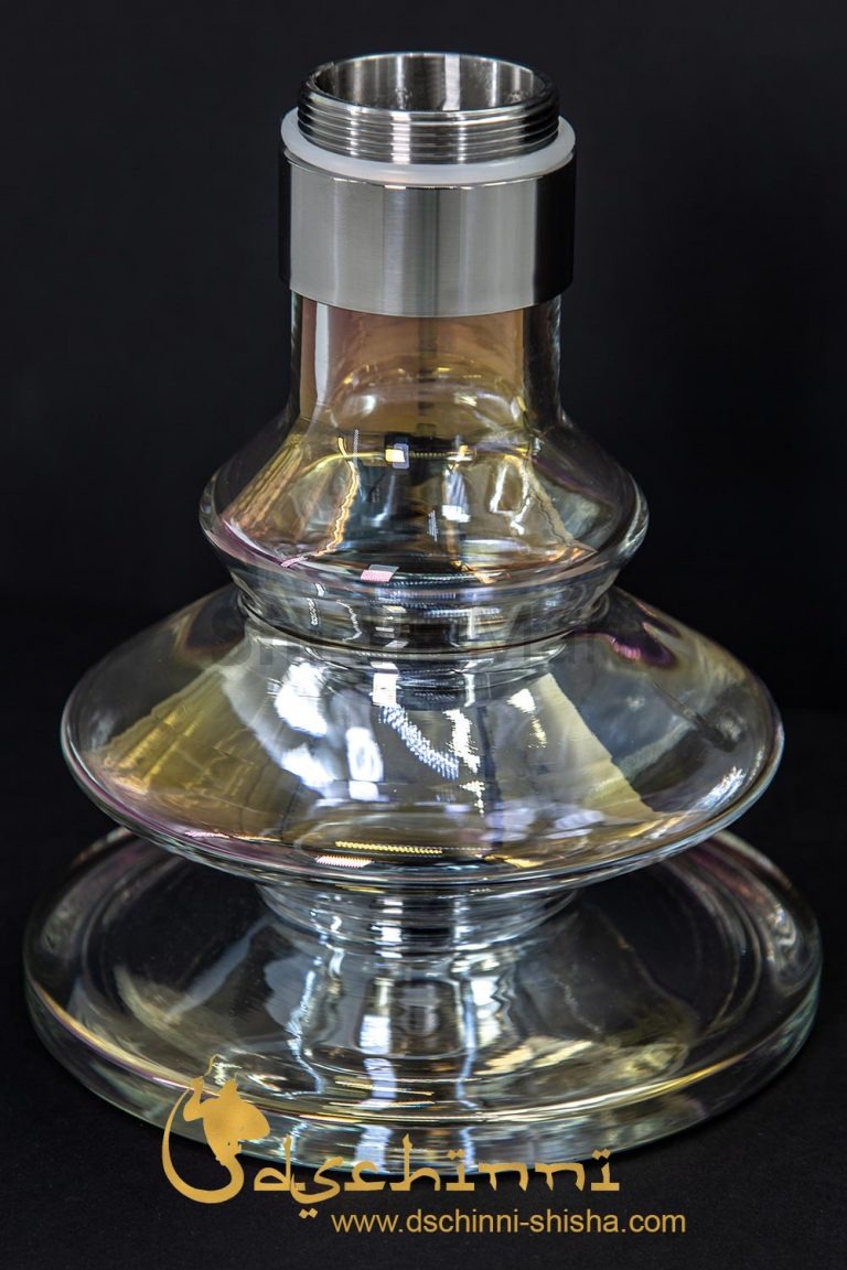 Dschinni Junior Chrome Flig Flag Hookah: Shop Best Prices | Shisha Mart